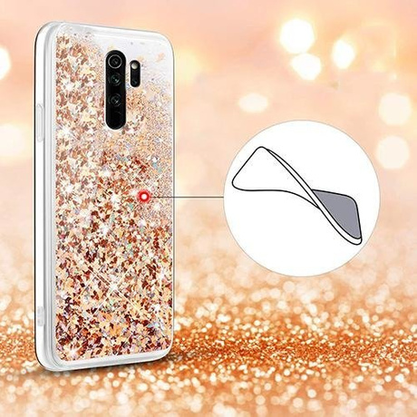 Etui Do Xiaomi Redmi Note 8 Pro BROKAT LIQUID CASE Etui Na Smartphony Etui Brokatowe Xiaomi