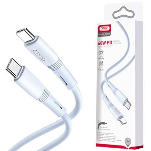 XO KABEL USB-C TYPE-C PD 60W QUICK CHARGE 3A 1M | Akcesoria GSM \ Kable \ Kable ze złączem USB-C